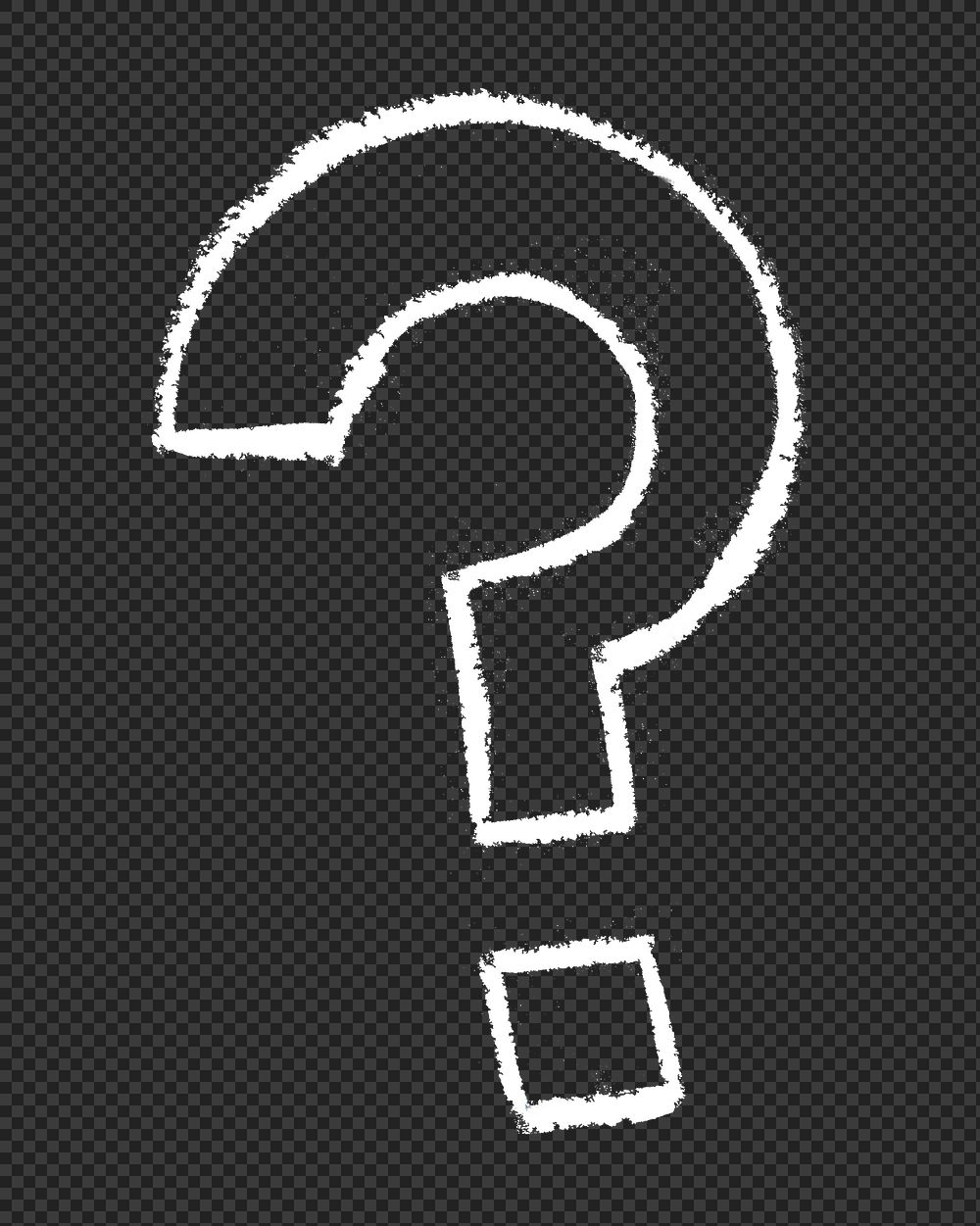 Question mark png sticker, transparent | Free PNG - rawpixel