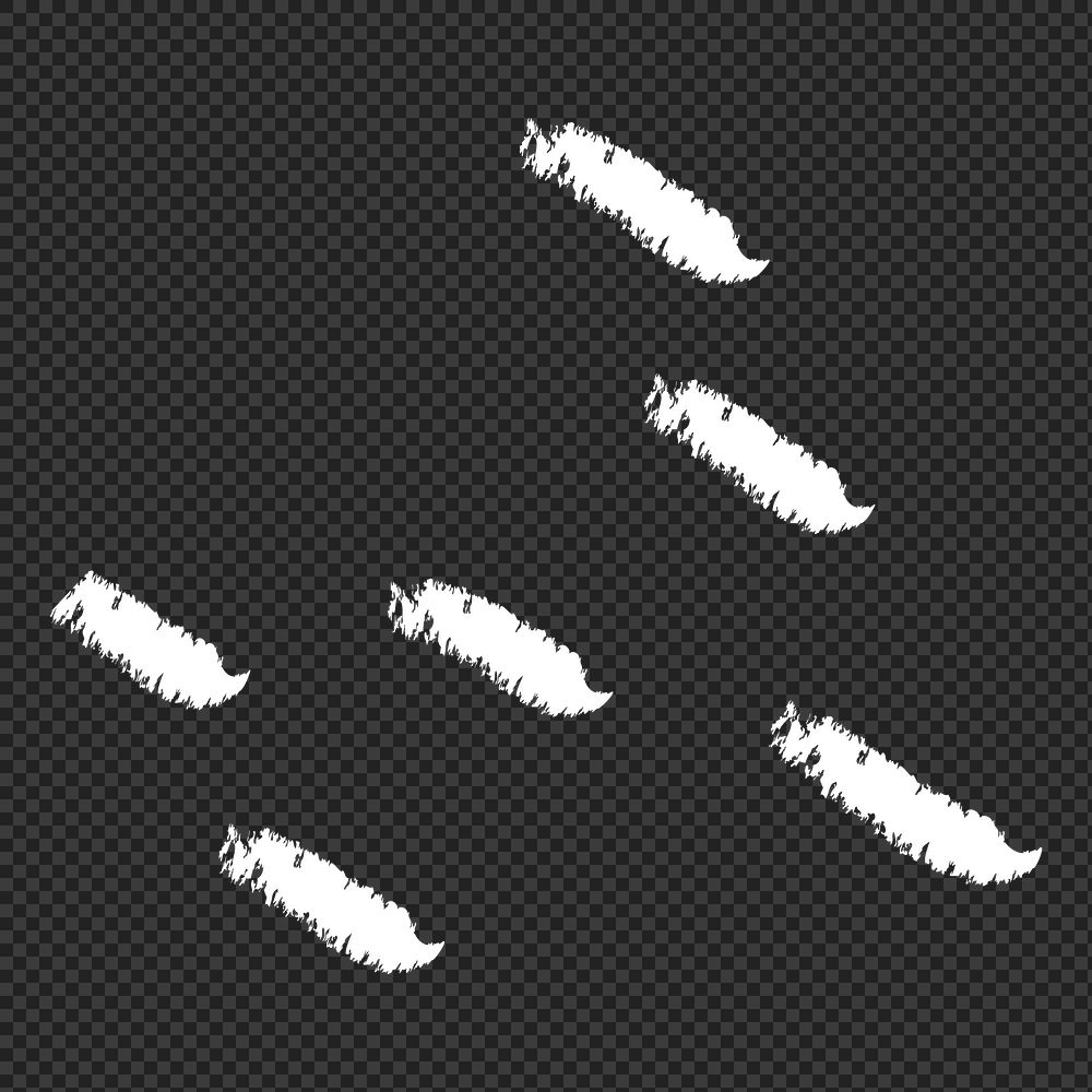 PNG white brush stroke sticker, | Free PNG - rawpixel