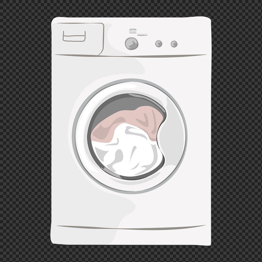 Washing machine png, aesthetic illustration, | Premium PNG - rawpixel