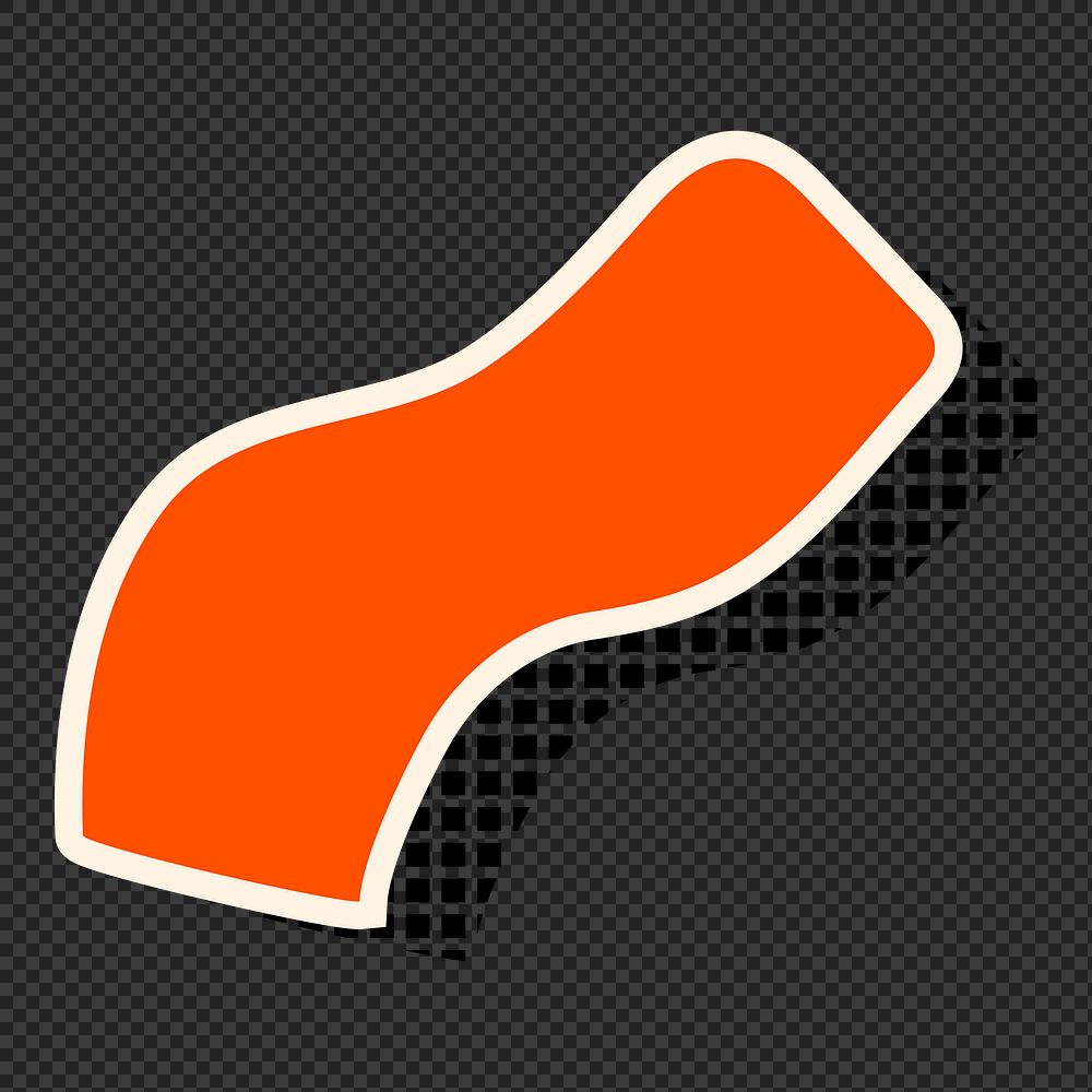Orange organic shape png, transparent | Premium PNG - rawpixel