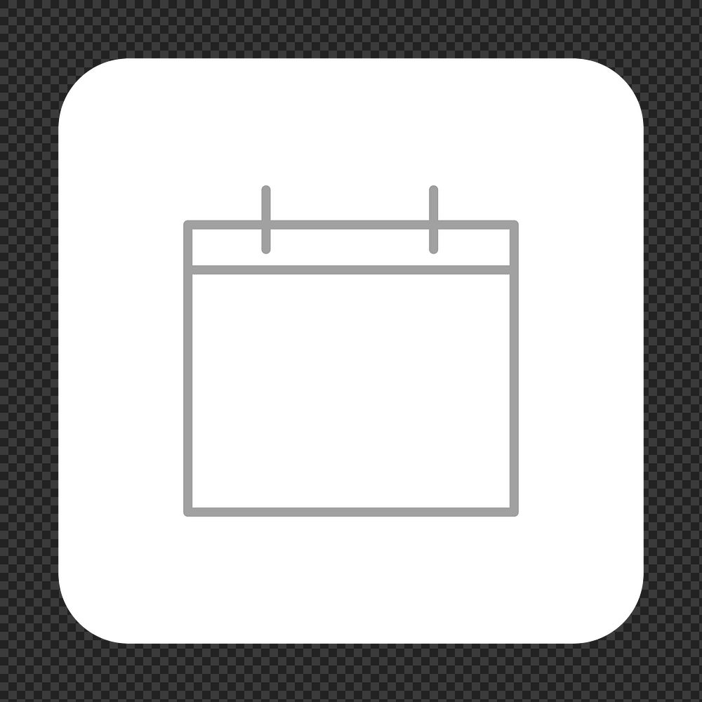 PNG calendar icon transparent background | Premium Icons - rawpixel