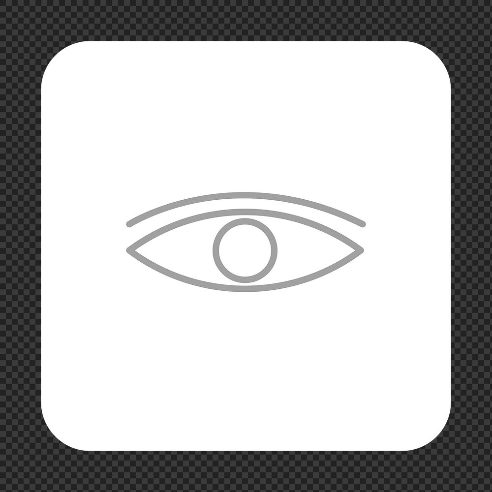 PNG eye icon transparent background | Premium Icons - rawpixel