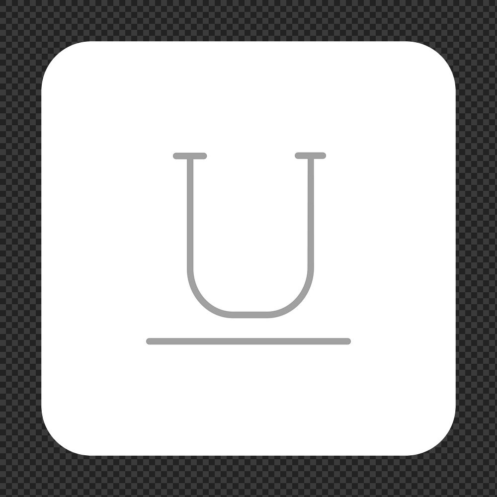 PNG underline icon transparent background | Premium Icons - rawpixel