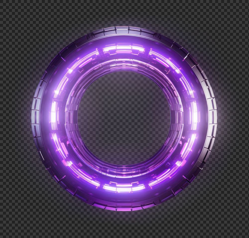 PNG Circle shape purple light | Premium PNG - rawpixel