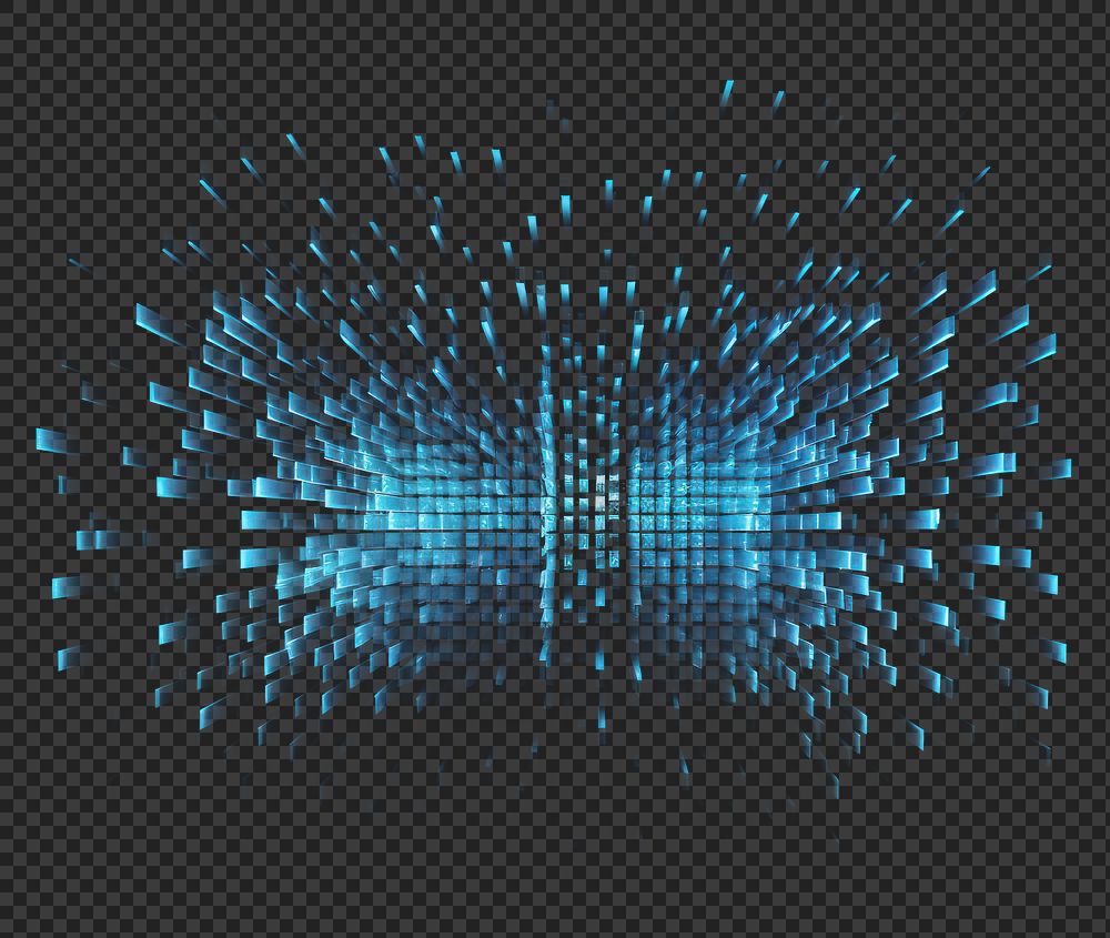 PNG Square pixel abstract light | Free PNG - rawpixel