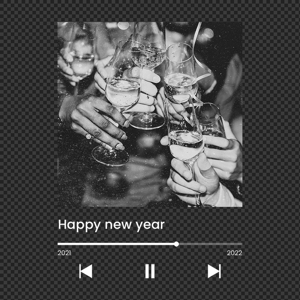 New year party clipart png, | Premium PNG - rawpixel