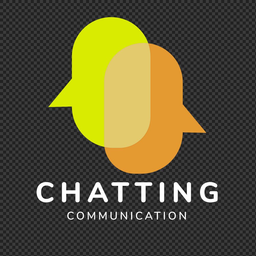 Chat application logo png, business | Premium PNG - rawpixel