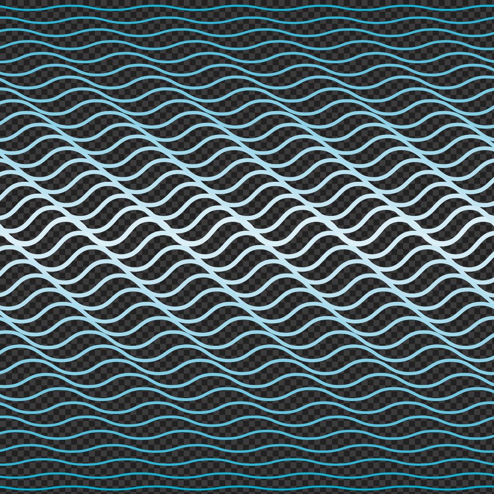 Seamless wave png pattern background | Premium PNG - rawpixel
