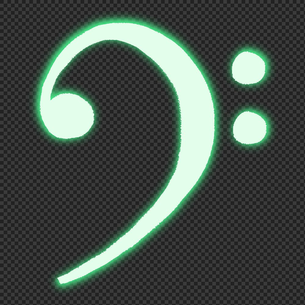 F clef png sticker, music | Free PNG - rawpixel