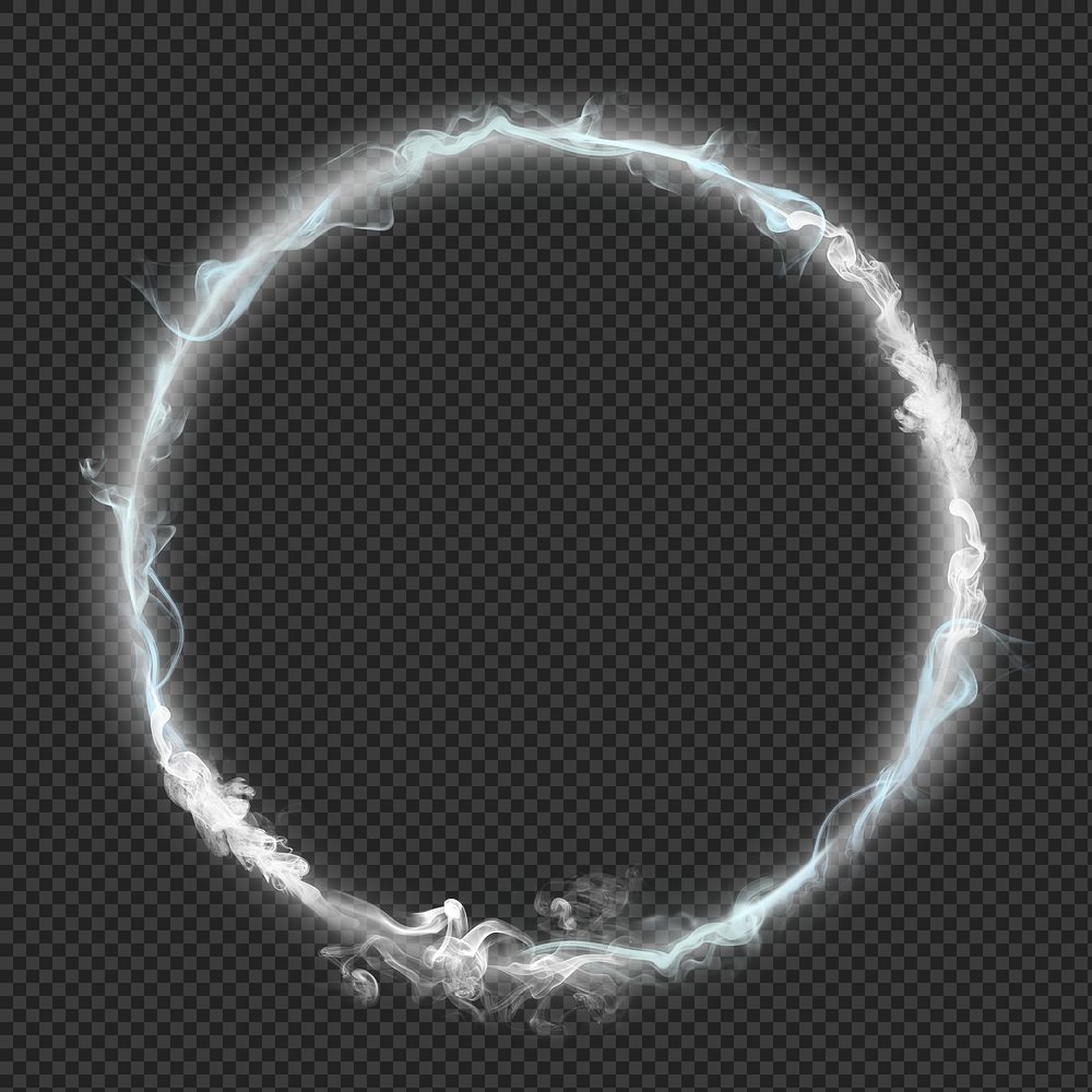 Frame Png Aesthetic Smoke Circle Premium Png Rawpixel