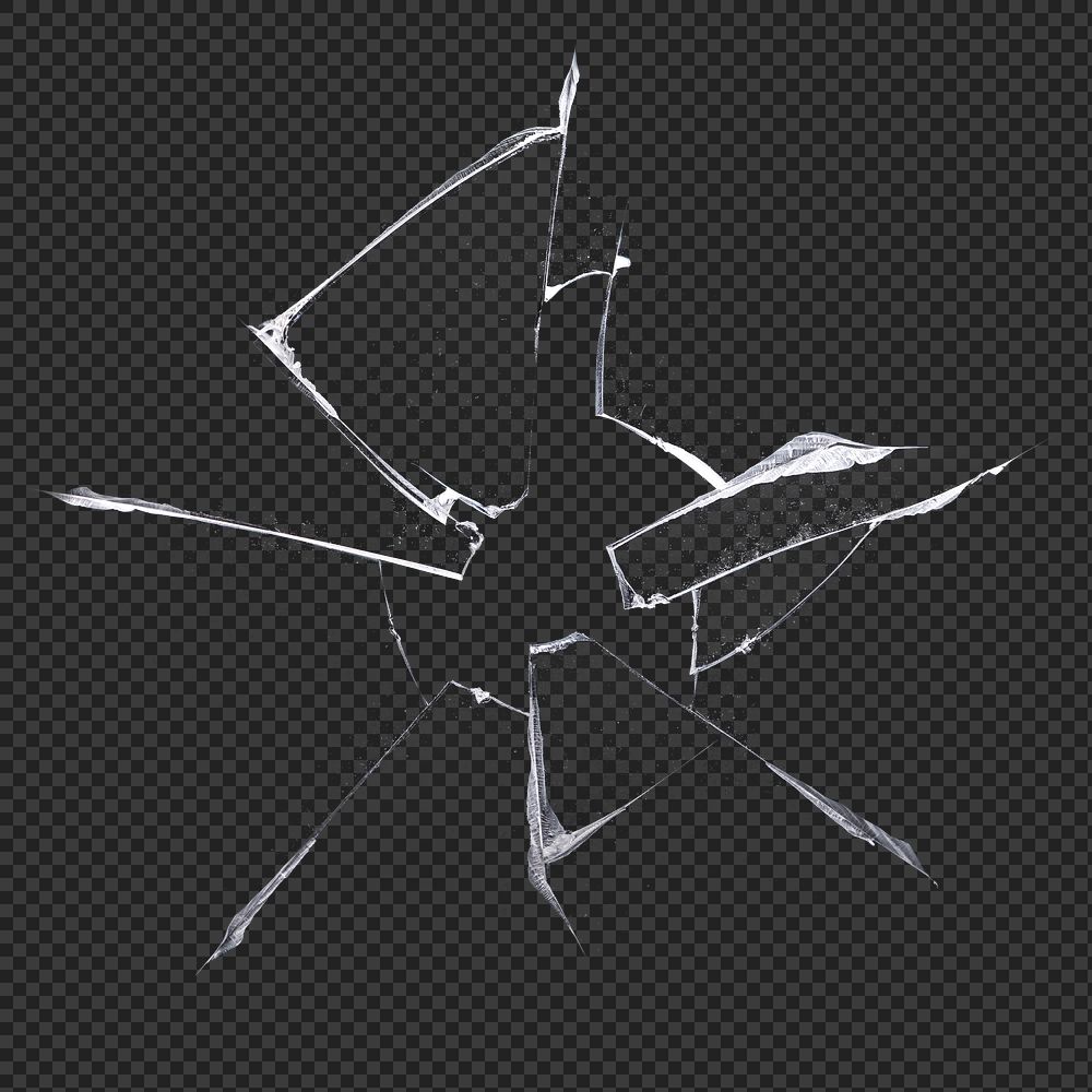PNG broken glass background transparent | Premium PNG Sticker - rawpixel