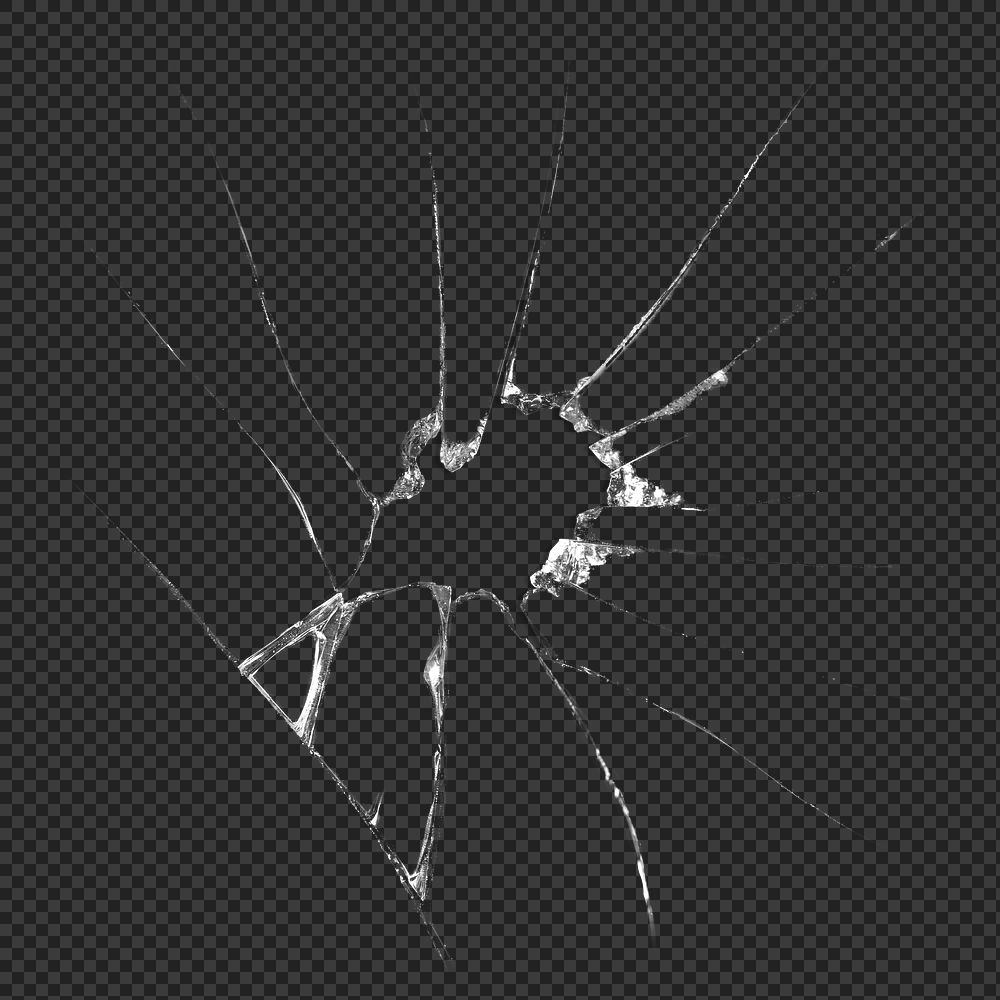 PNG broken glass background transparent | Premium PNG Sticker - rawpixel
