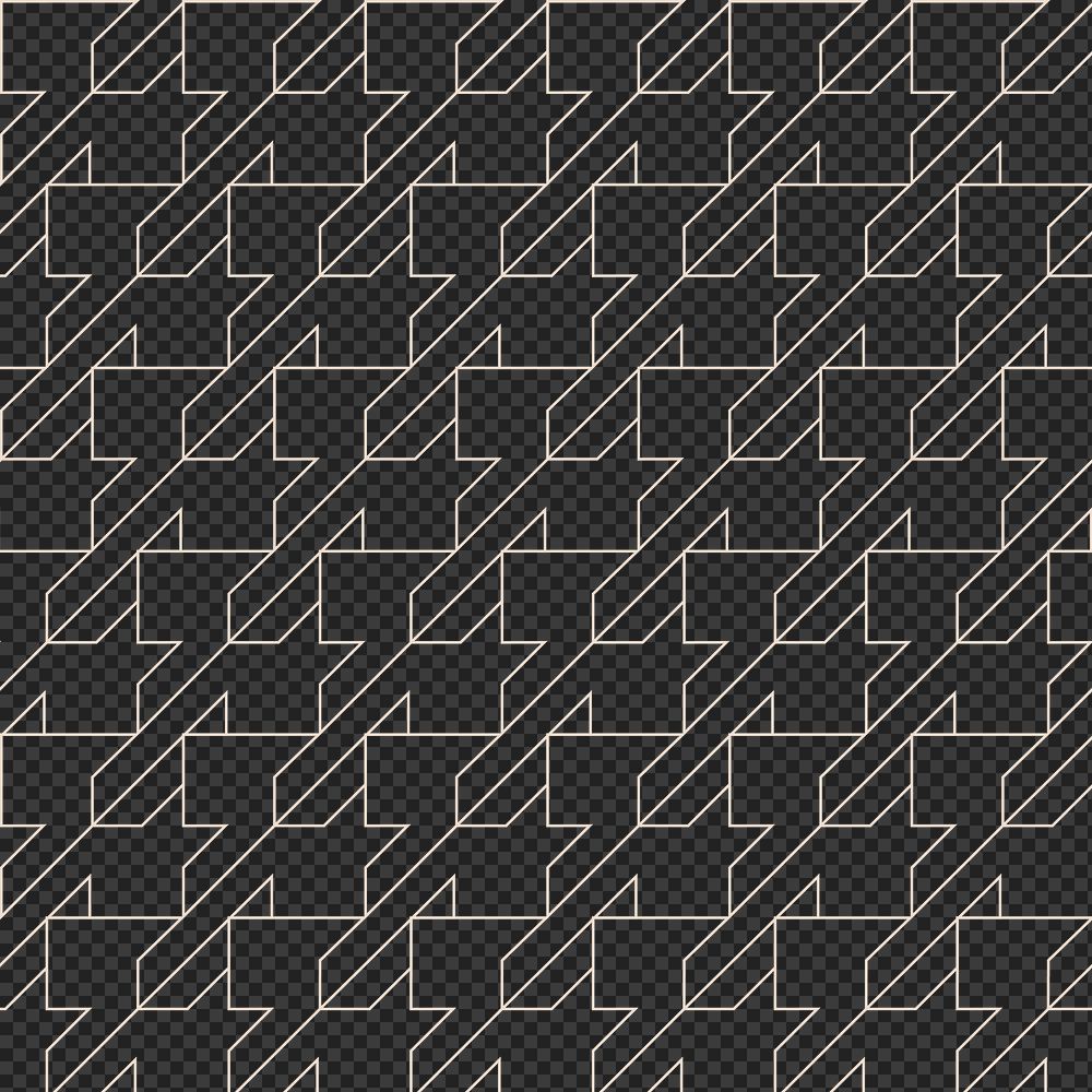 Houndstooth png pattern, transparent background, | Premium PNG - rawpixel