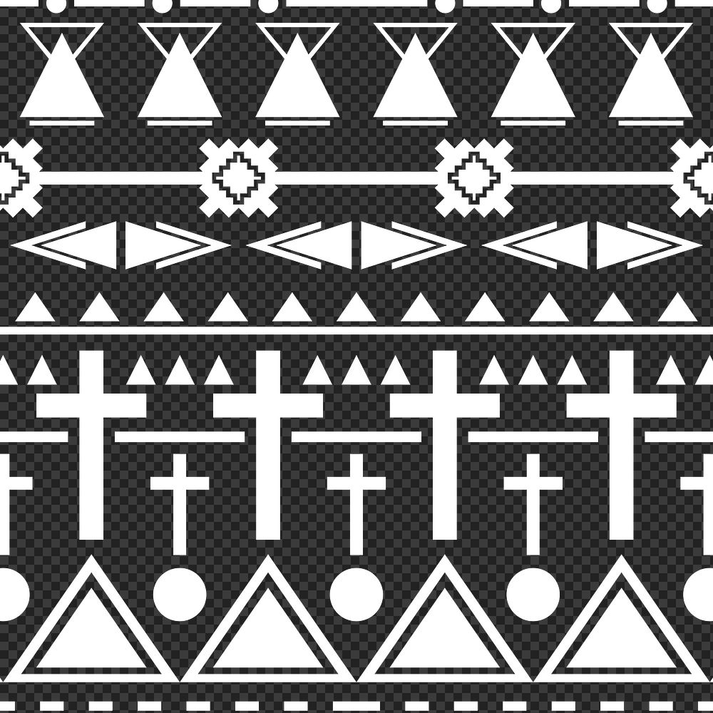 Ethnic pattern png, transparent background, | Free PNG - rawpixel