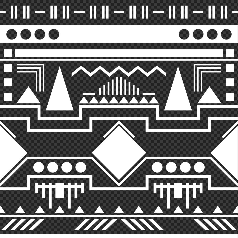 Ethnic png pattern, transparent background, | Free PNG - rawpixel