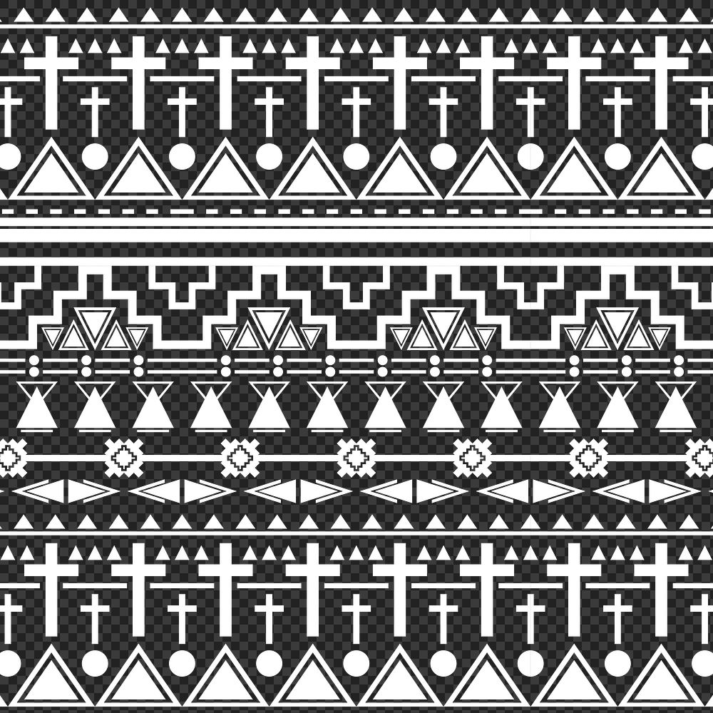 Ethnic pattern png, transparent background, | Free PNG - rawpixel