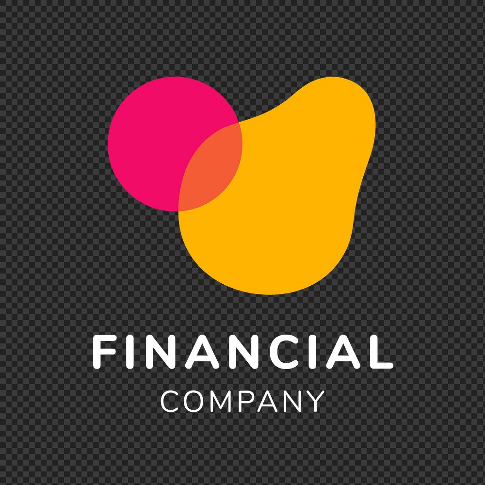 Financial logo png, business template | Free PNG - rawpixel