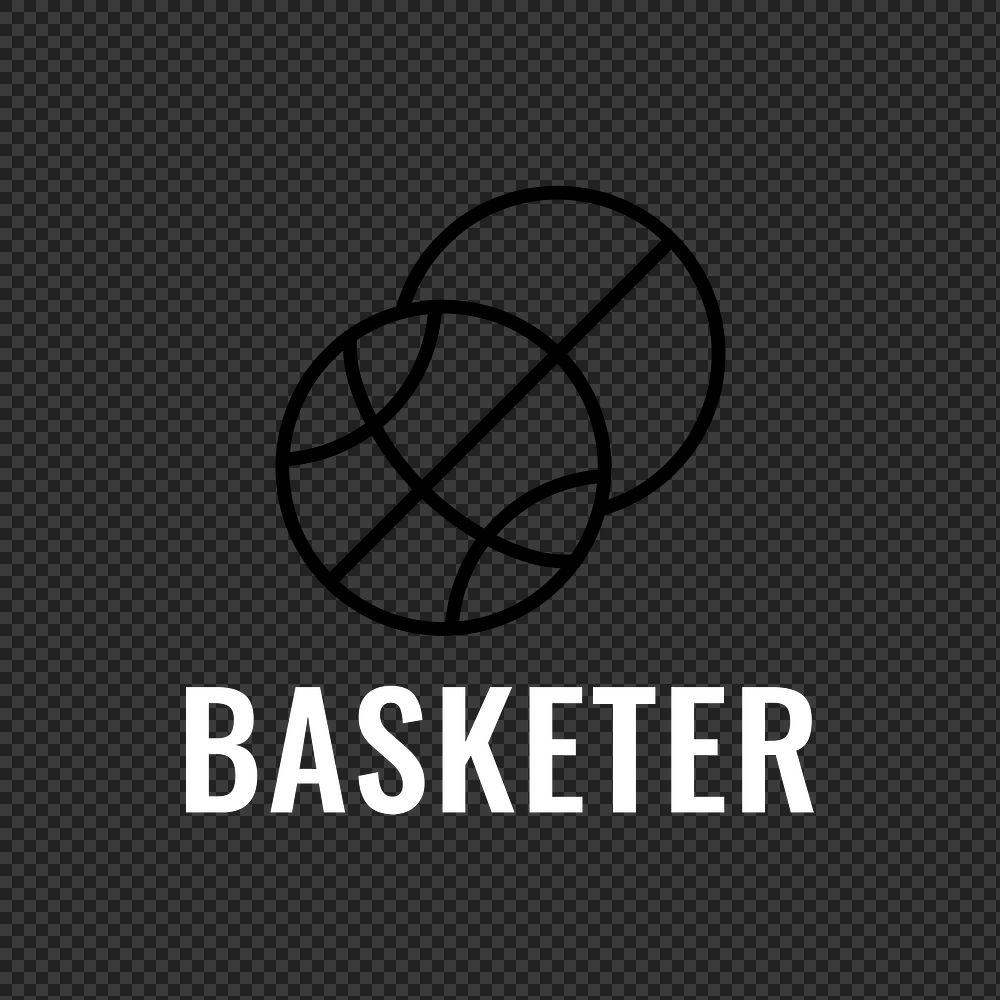 Basketball logo png transparent, sports | Free PNG Sticker - rawpixel