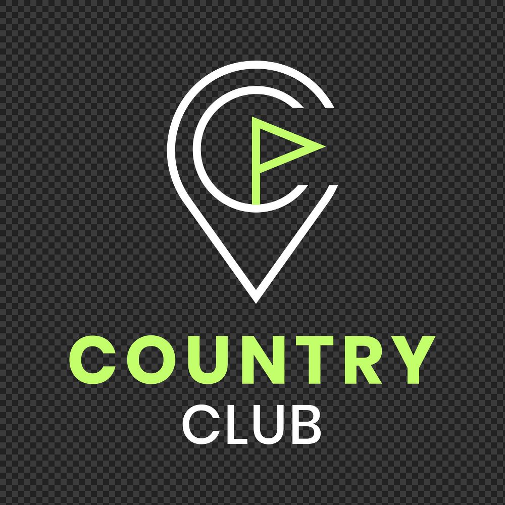Country gold club logo png, | Free PNG Sticker - rawpixel