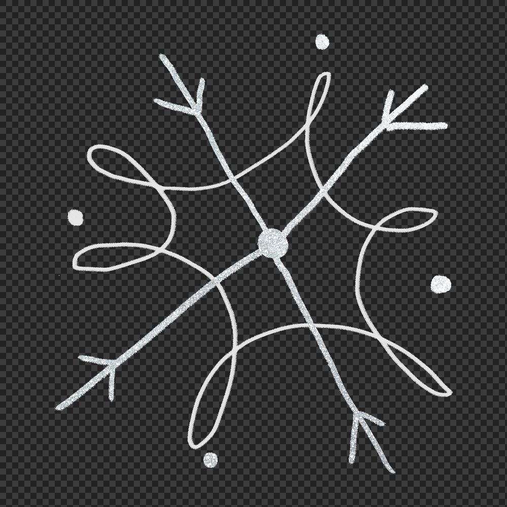 Snowflake sticker png, Christmas hand | Free PNG Sticker - rawpixel