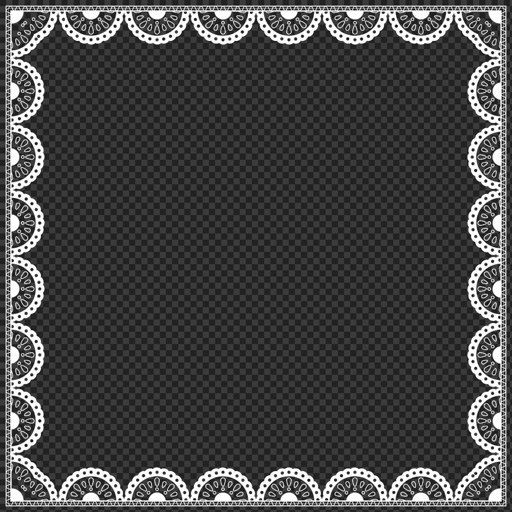 Round lace png frame, vintage | Free PNG - rawpixel