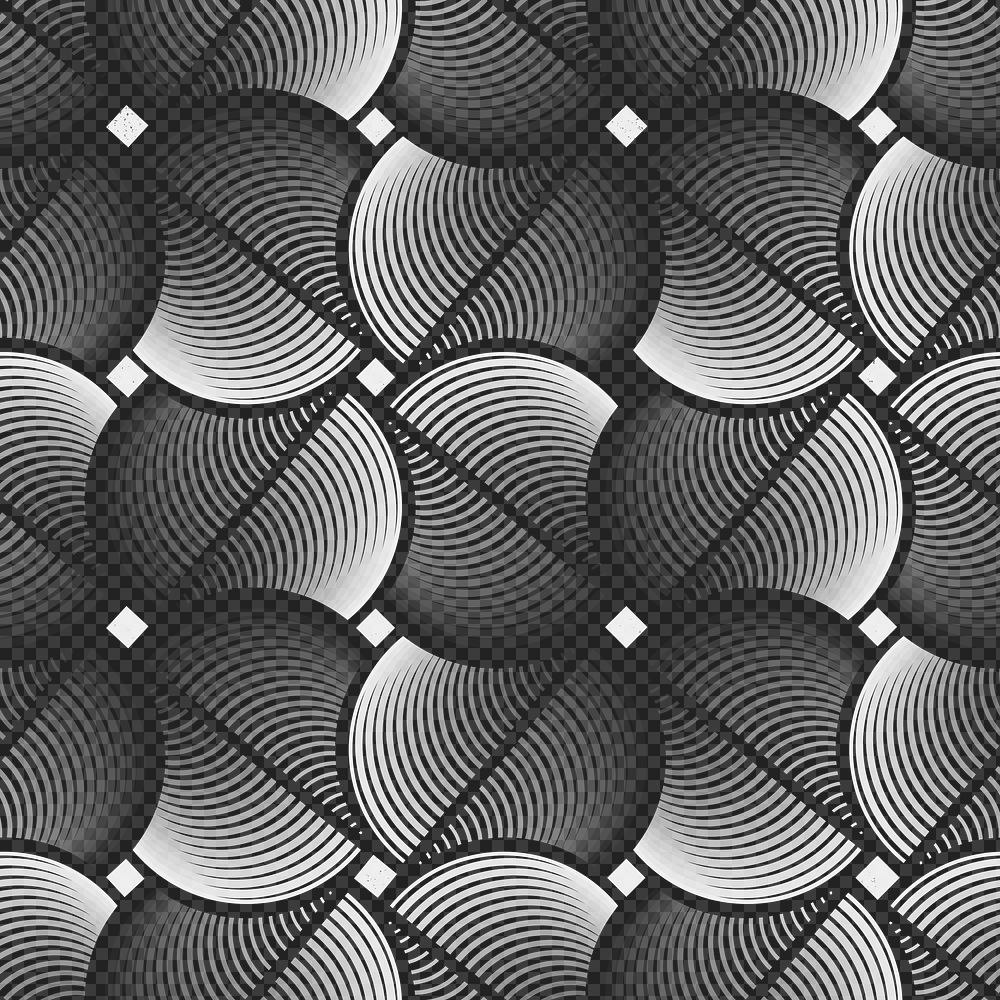 Retro pattern png sticker, seamless | Premium PNG - rawpixel