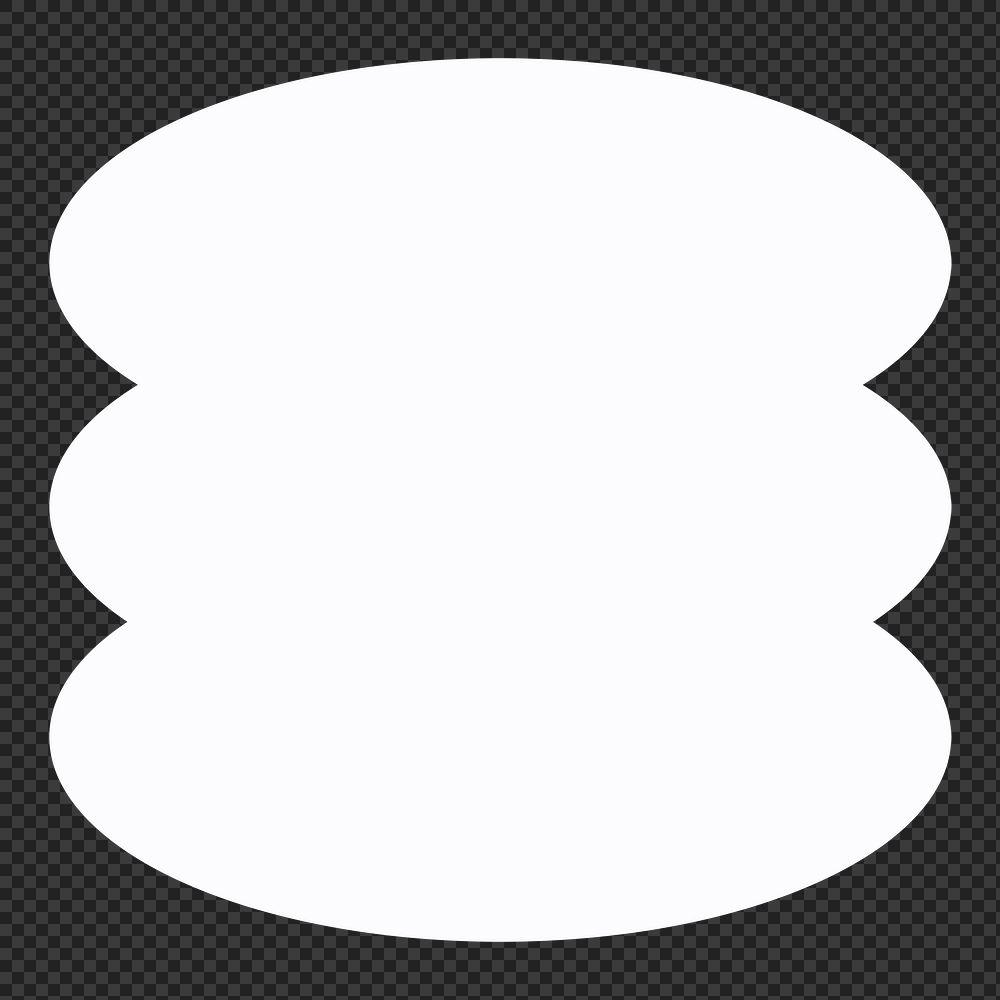 White badge shape png, collage | Premium PNG Sticker - rawpixel