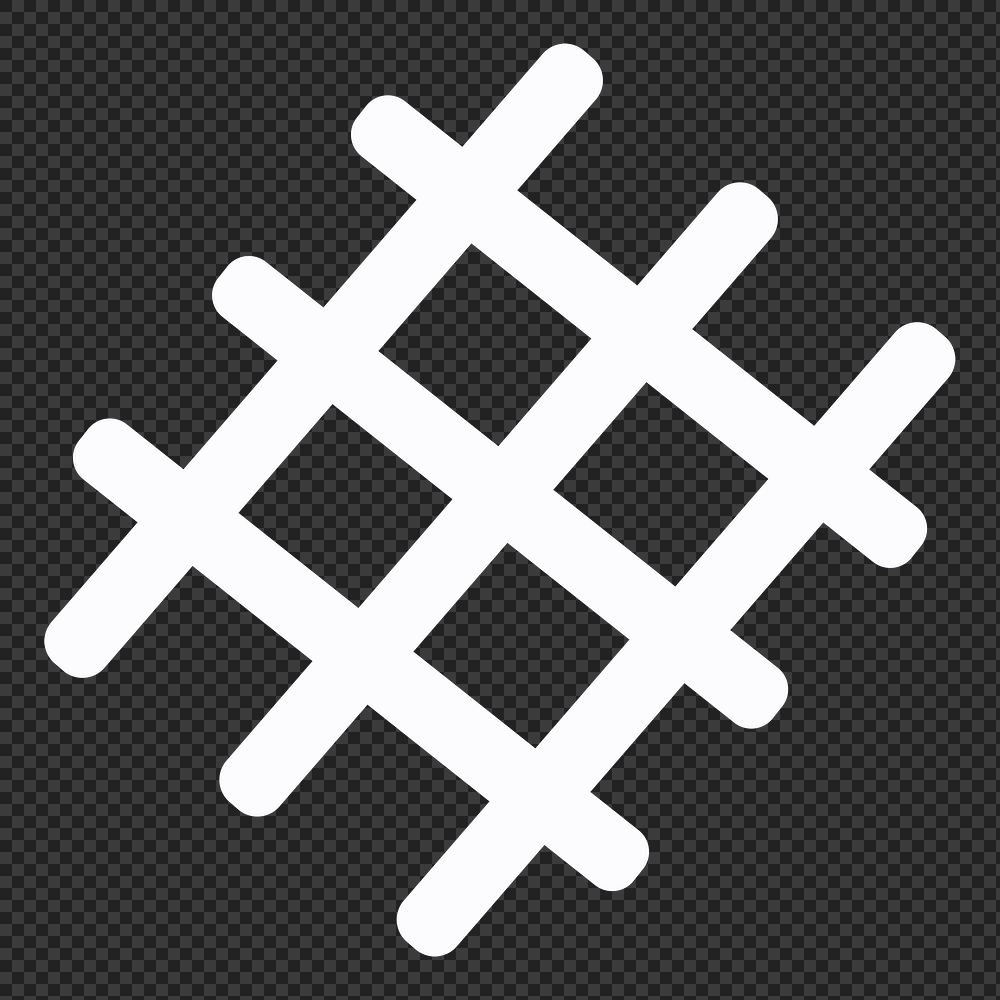 Geometric grid png shape, collage | Premium PNG Sticker - rawpixel