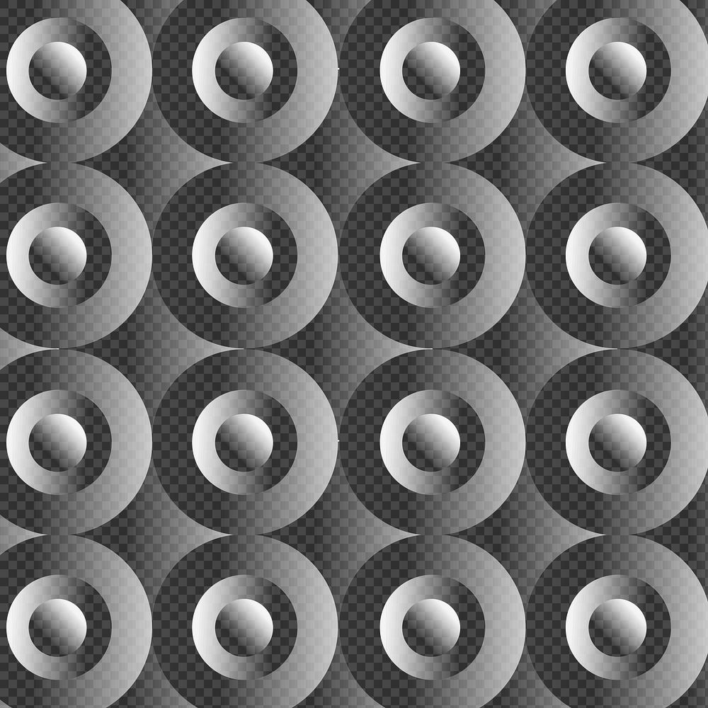 Circle 3D geometric pattern png | Free PNG - rawpixel