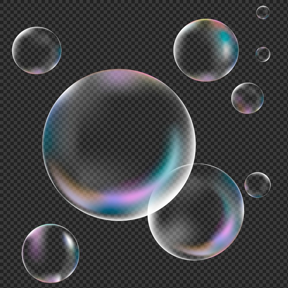 Png clear bubble design element | Free PNG Sticker - rawpixel