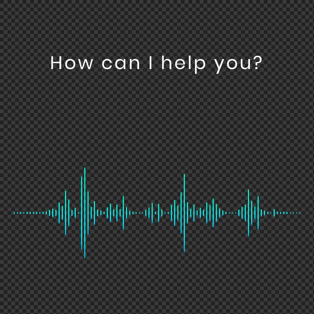 Png voice assistant transparent with neon | Premium PNG Sticker - rawpixel