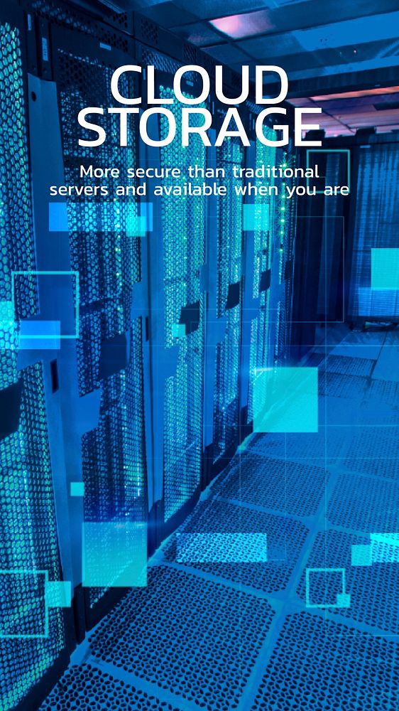 Cloud storage template vector big | Premium Vector Template - rawpixel