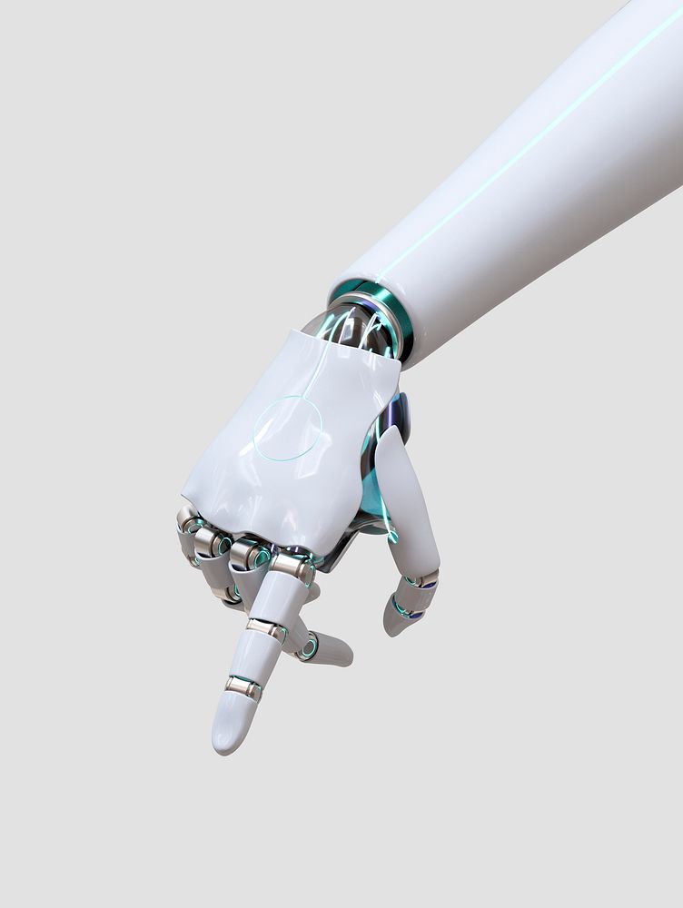 Robot hand finger pointing, AI | Free Photo - rawpixel