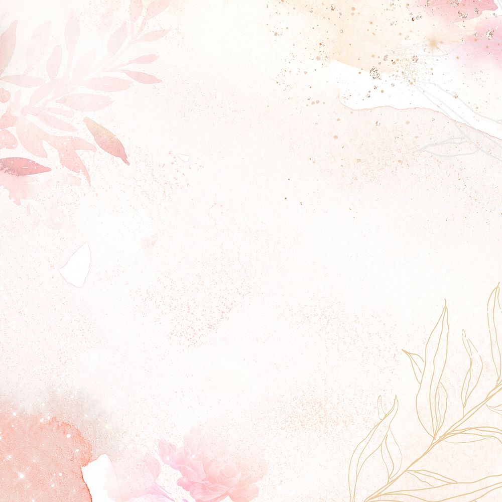 Flower background aesthetic beautiful frame, | Premium Photo - rawpixel