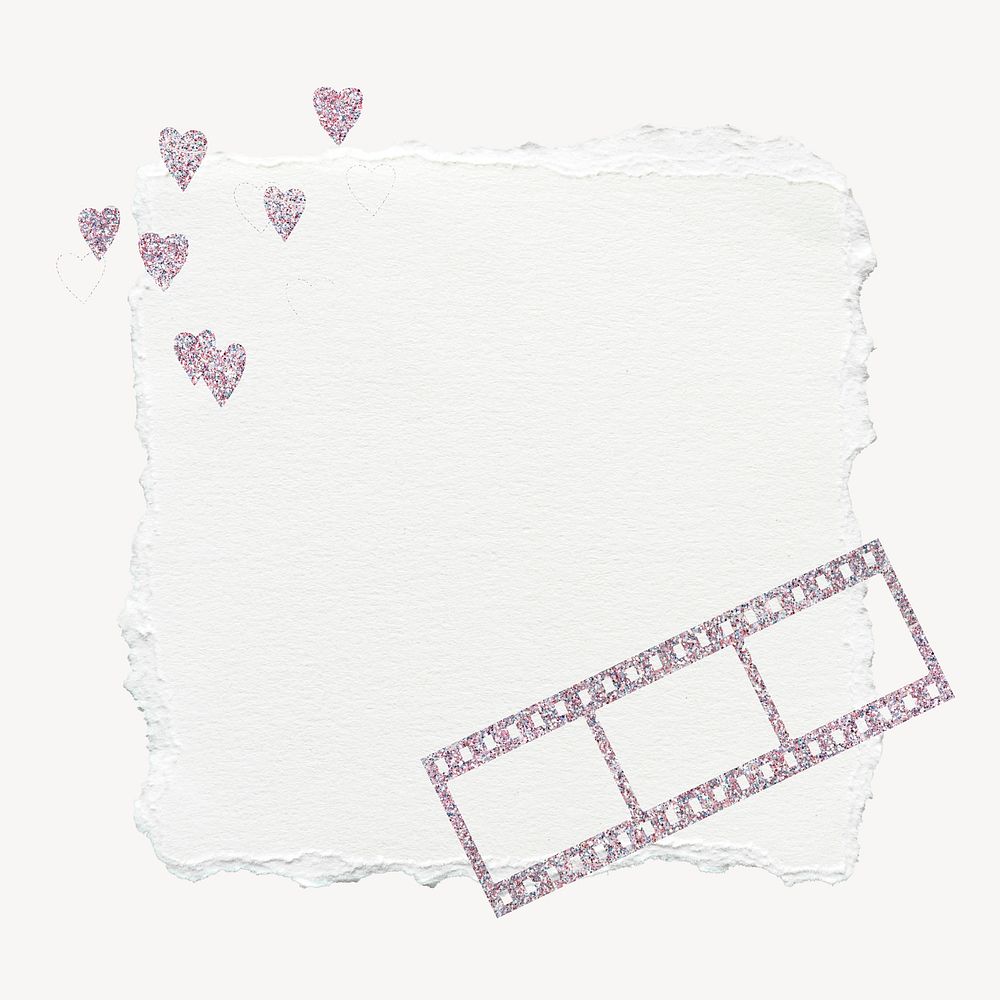 Aesthetic ripped paper, film strip | Premium Photo - rawpixel
