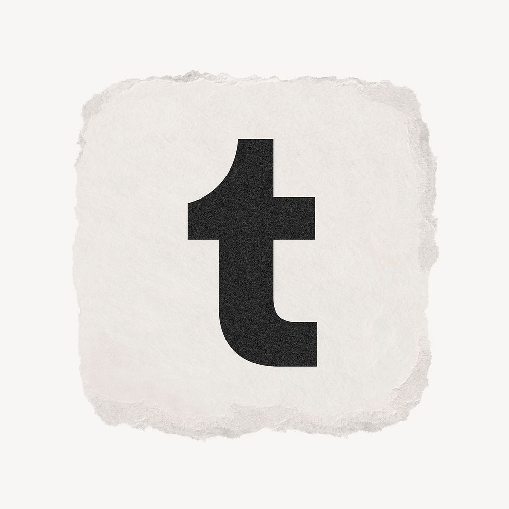 Tumblr icon for social | Free Photo - rawpixel