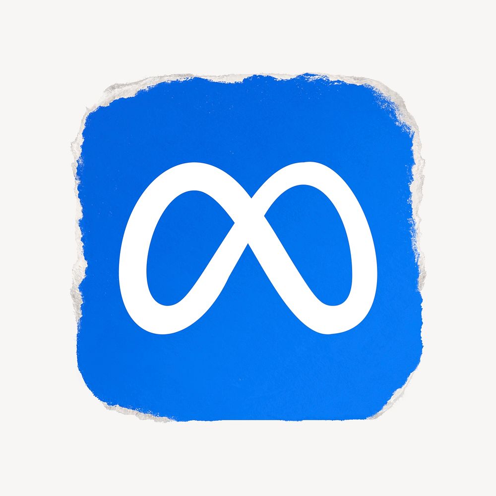 Meta icon for social media | Free Icons - rawpixel