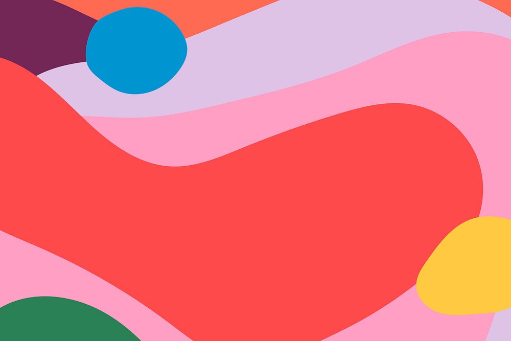 Colorful abstract background psd in feminine | Free PSD - rawpixel