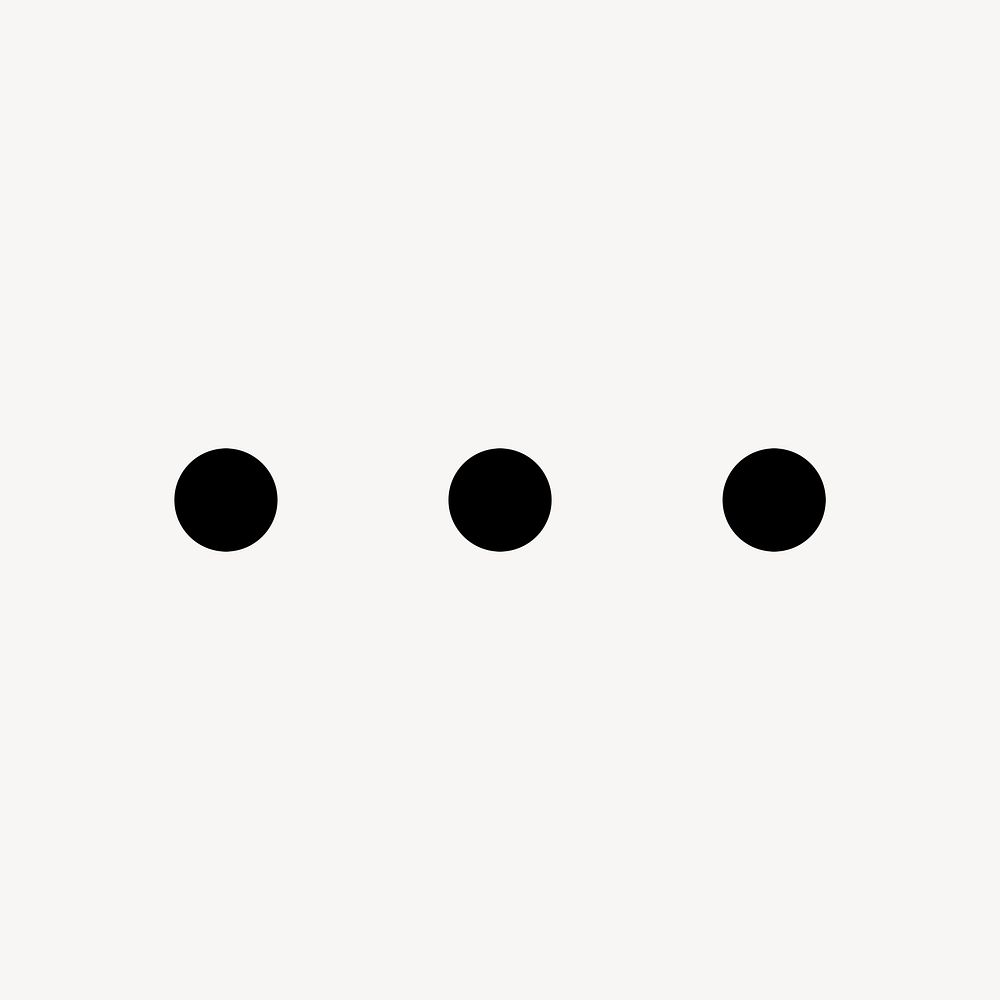 3 Dots loading web icon | Free Icons - rawpixel