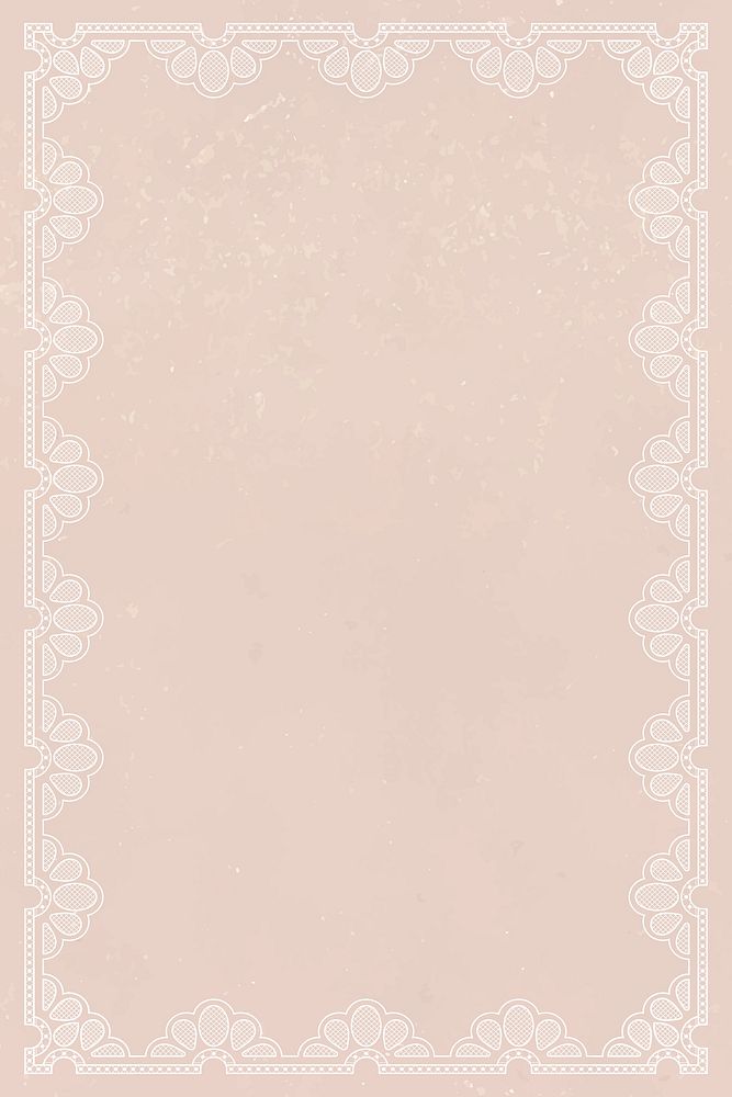 Beige frame background, classic lace | Free Vector - rawpixel