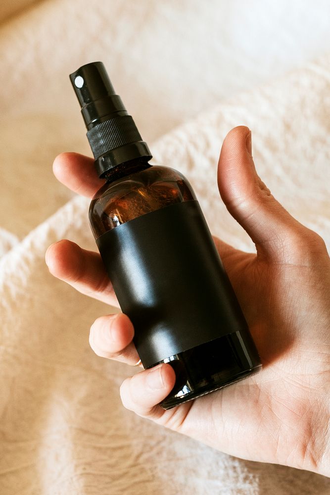 Brown spray bottle minimal style | Free Photo - rawpixel