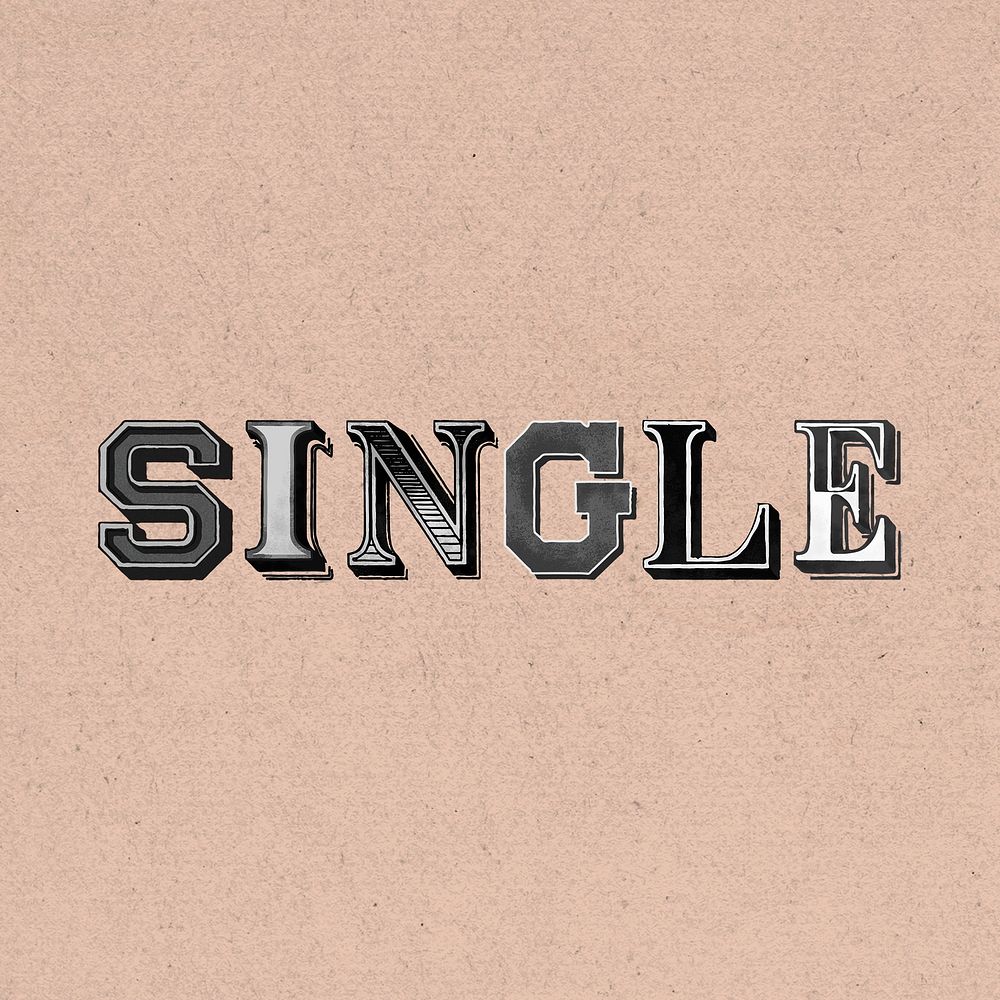 Single text retro 3d graphic | Free Photo - rawpixel