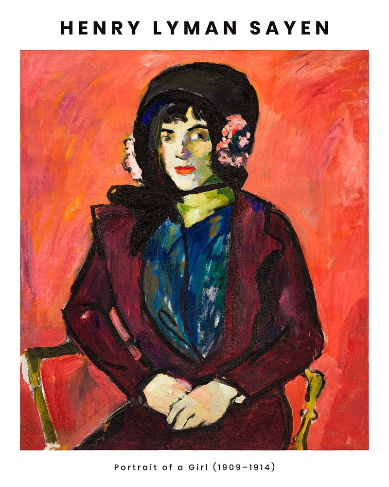 Henry Lyman Sayen painting, vintage | Premium Photo - rawpixel