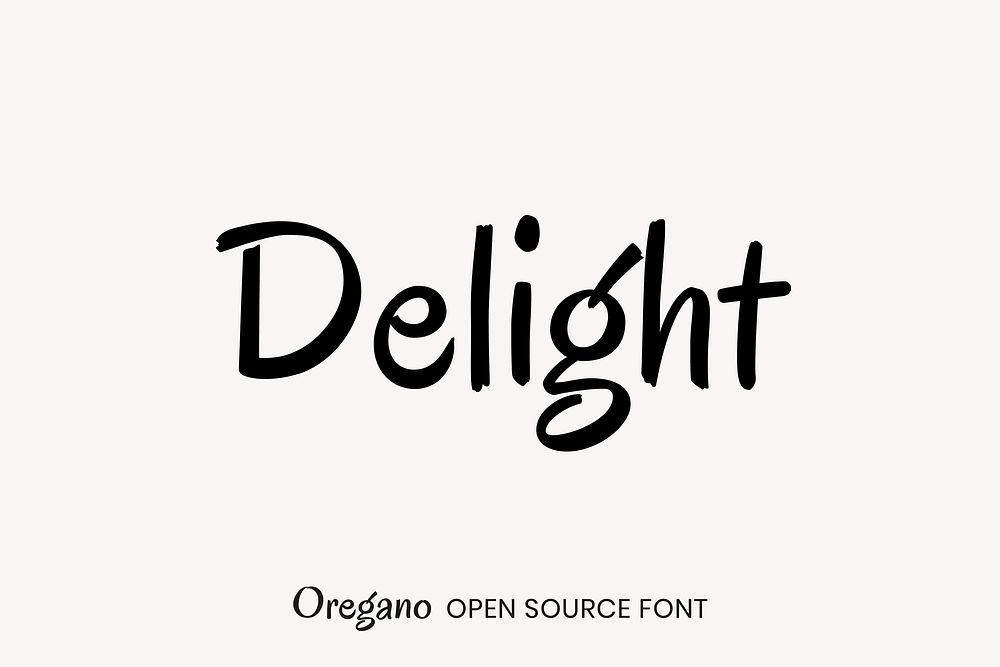 Oregano open source font by Astigmatic | Free Font Add-on - rawpixel