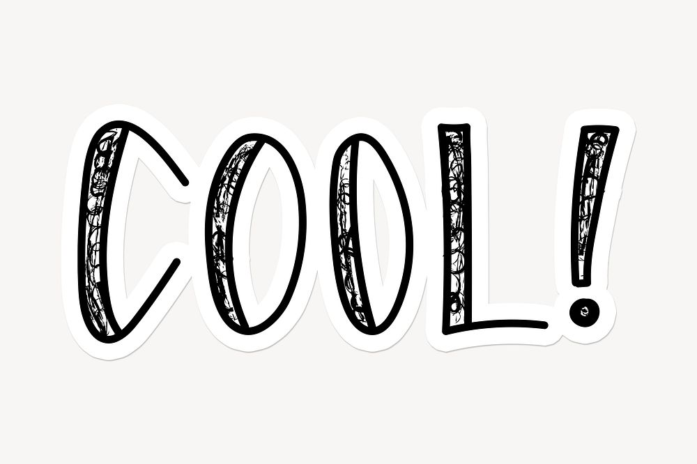 Cool Word Sticker Typography Free Photo Rawpixel cool-word-sticker-typography-free-photo-rawpixel