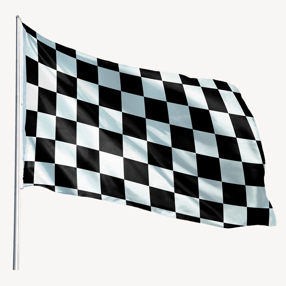 Waving checkered racing flag graphic | Free Photo - rawpixel