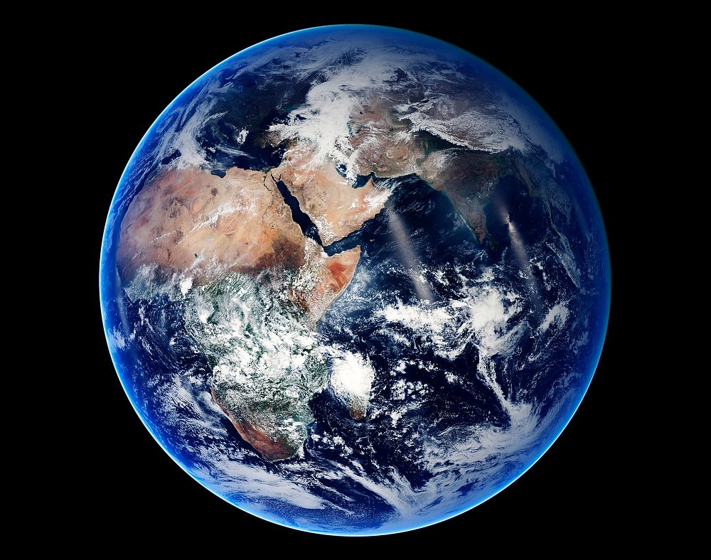 The eastern hemisphere was captured | Free Photo - rawpixel