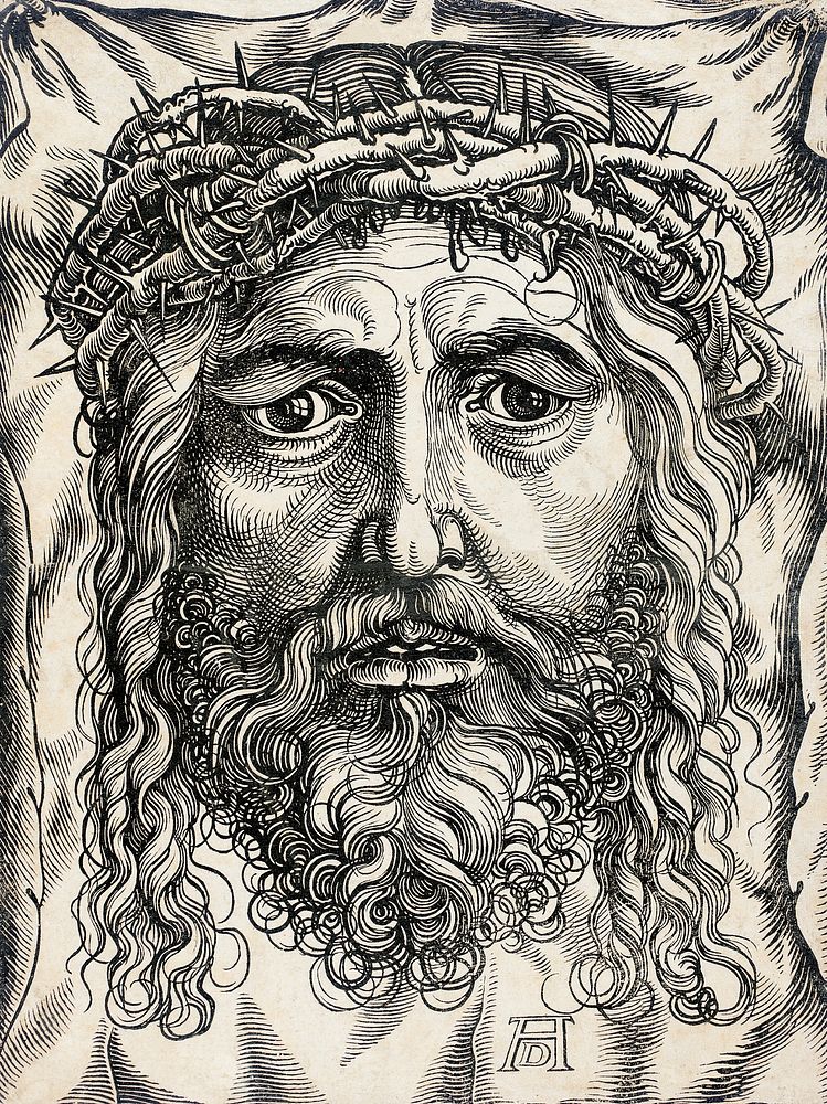 The Head of Christ Crowned | Free Photo Illustration - rawpixel