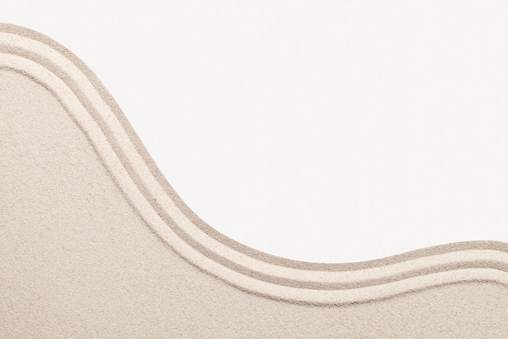Sand collage element, zen garden | Premium PSD - rawpixel
