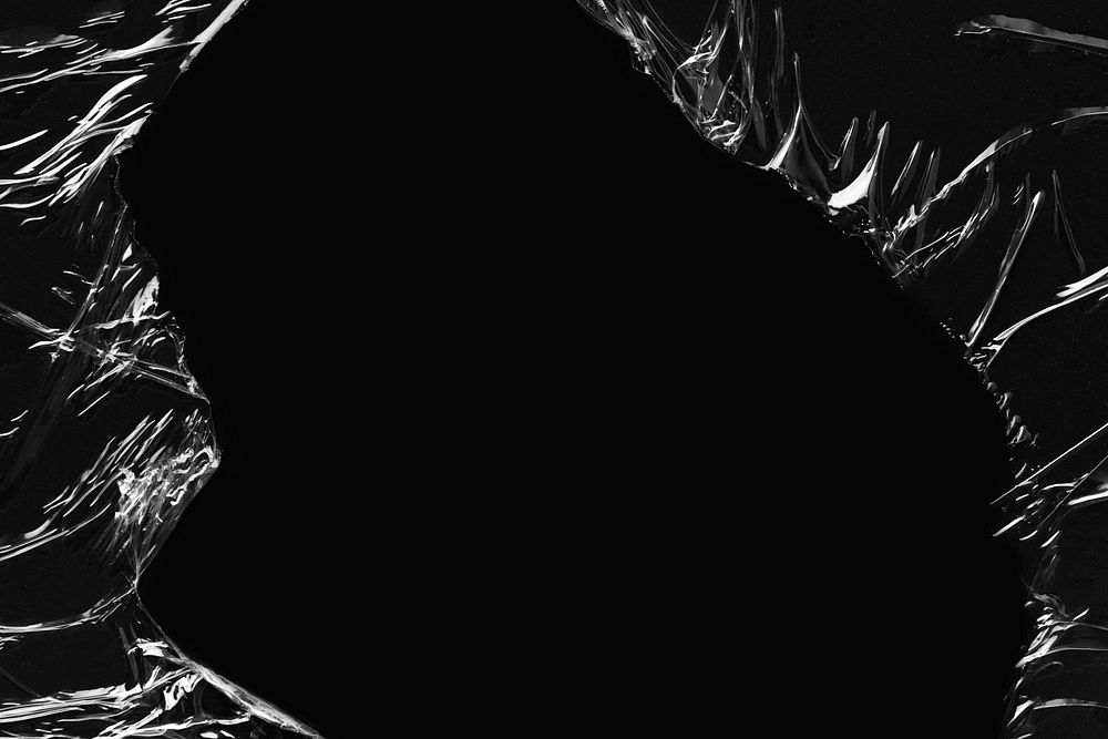 Black background, ripped plastic frame | Premium Photo - rawpixel